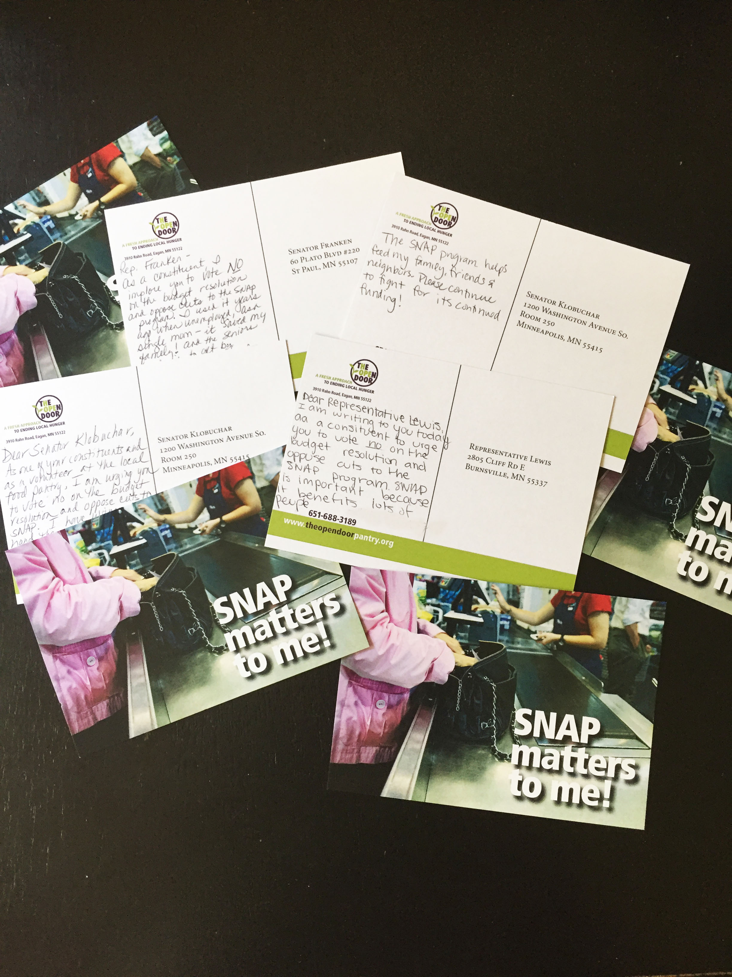 SNAP call to action a success! - The Open Door Pantry